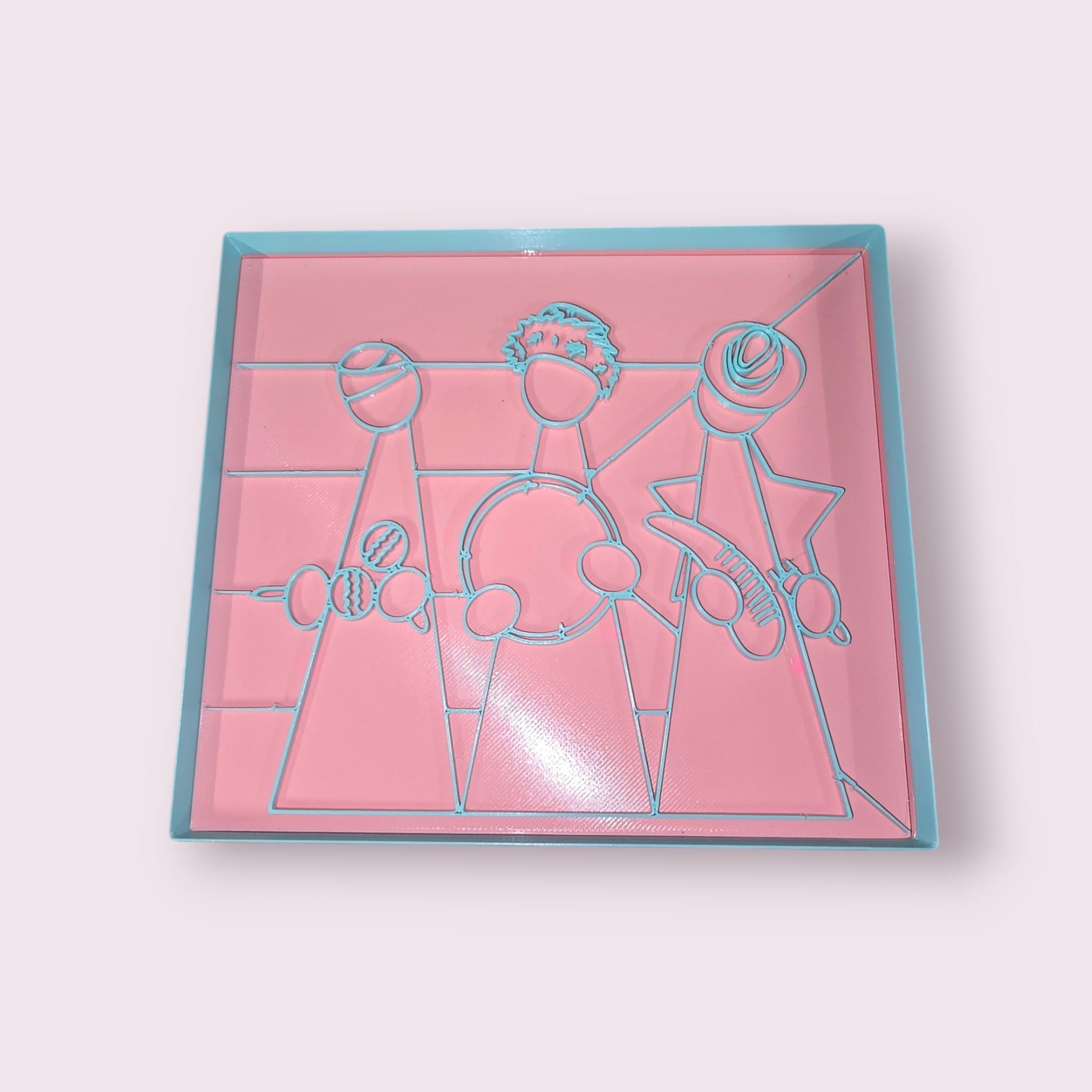 BANDERA DE PUERTO RICO CON REYES JIBAROS #3 6" – Choppi - Un Mundo de Cortadores