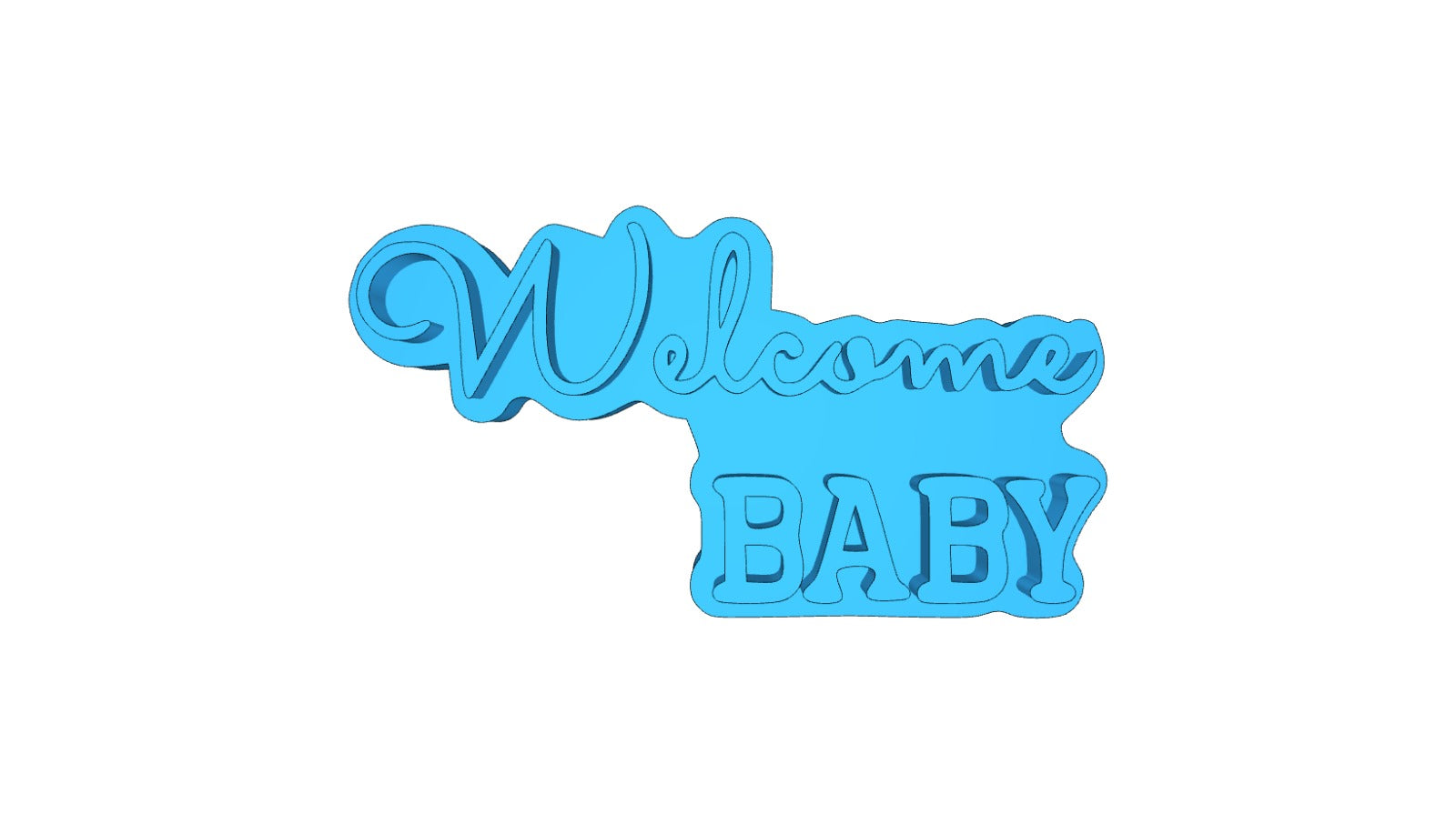 WELCOME BABY 2" PONCHADOR – Choppi - Un Mundo de Cortadores