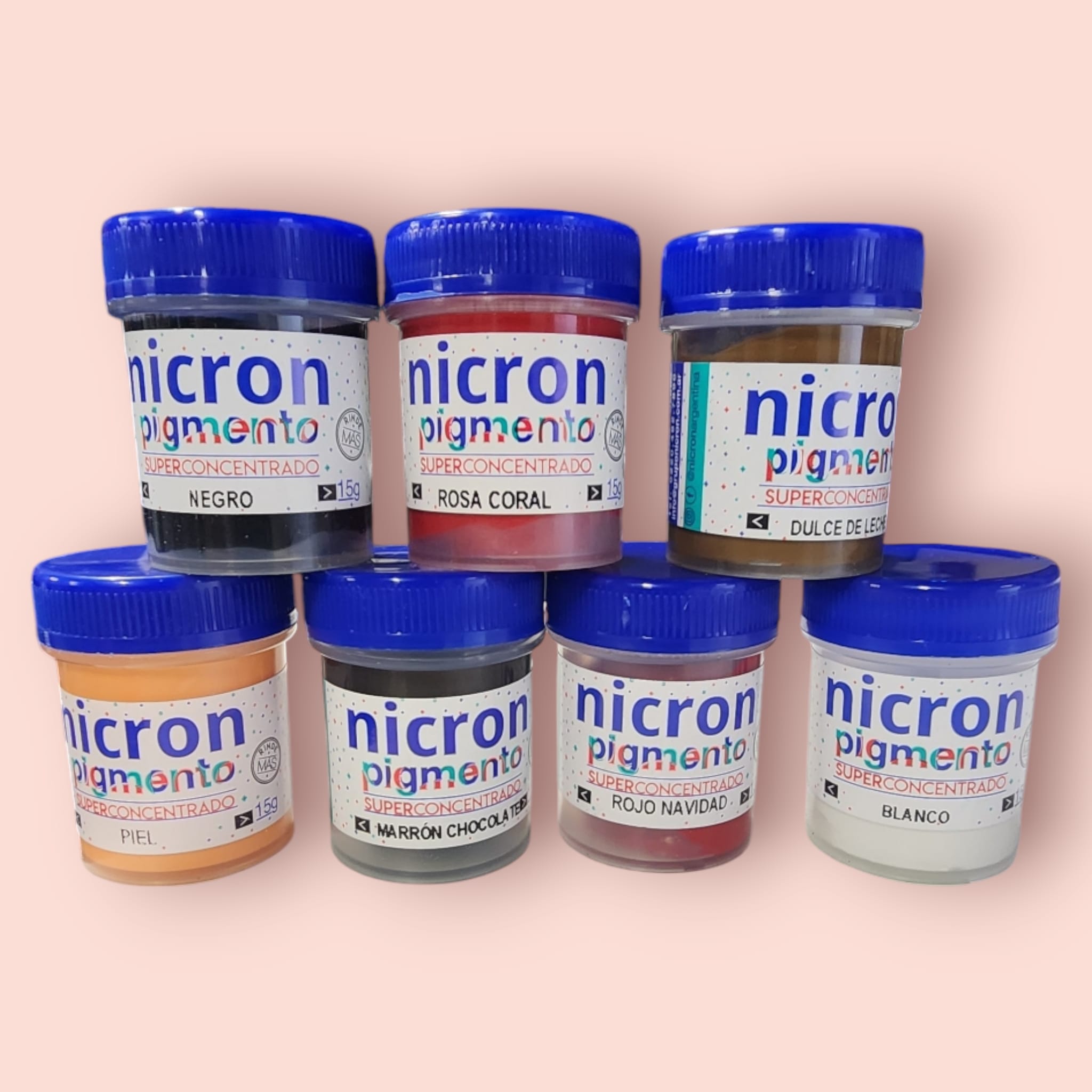 Pigmentos Nicrón Superconcentrados – Choppi - Un Mundo de Cortadores