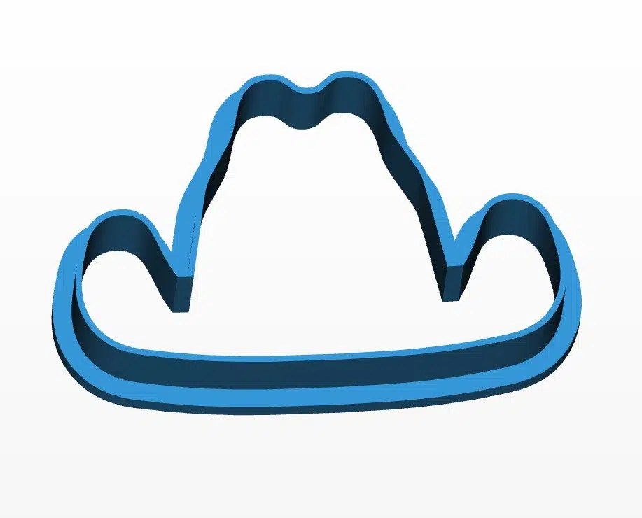 Cortador (molde) Sombrero vaquero 4" - cowboy hat – Choppi - Un Mundo ...
