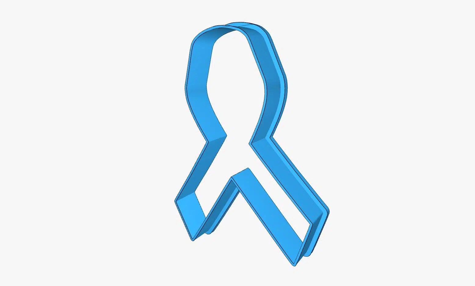 Cortador (molde) Lazo cáncer 4" – Choppi - Un Mundo de Cortadores