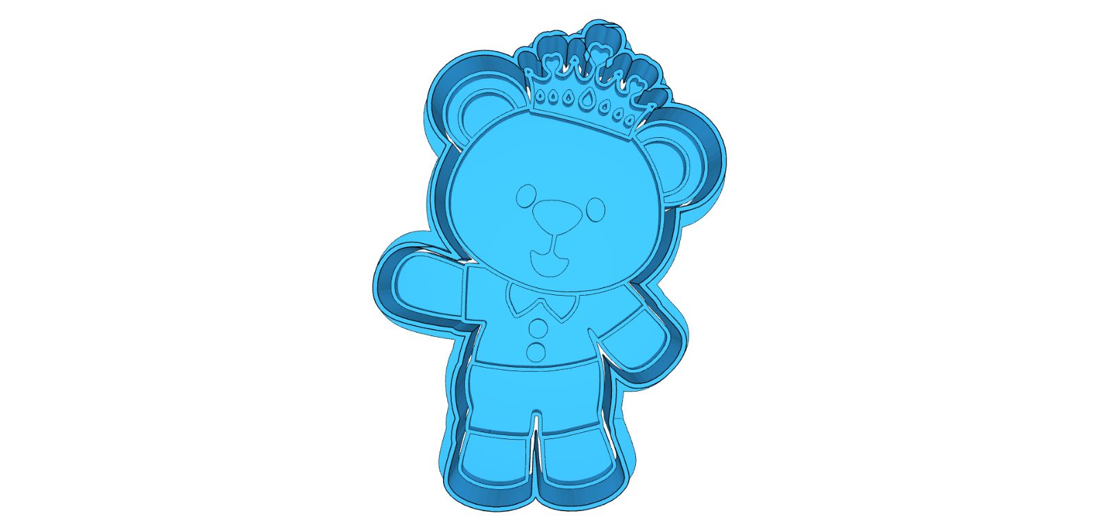 OSITO PRINCIPE 4" – Choppi - Un Mundo de Cortadores