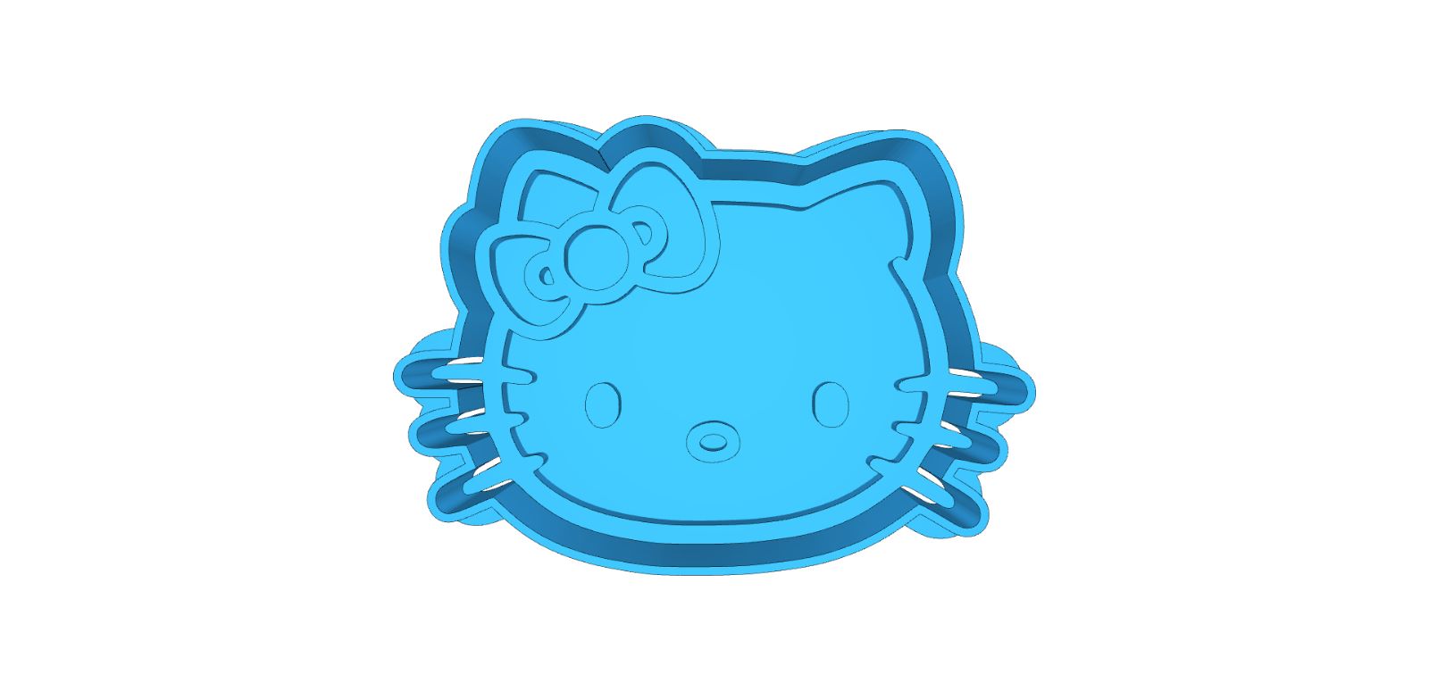 ROSTRO HELLO KITTY 3" – Choppi - Un Mundo de Cortadores